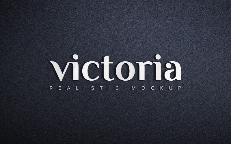 Realistic White Logo Mockup #185813 - TemplateMonster