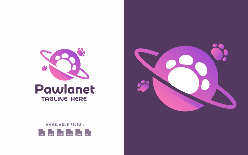 Purple Logos - Premium Design | TemplateMonster