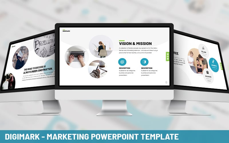 Digimark - Marketing Powerpoint Template - TemplateMonster