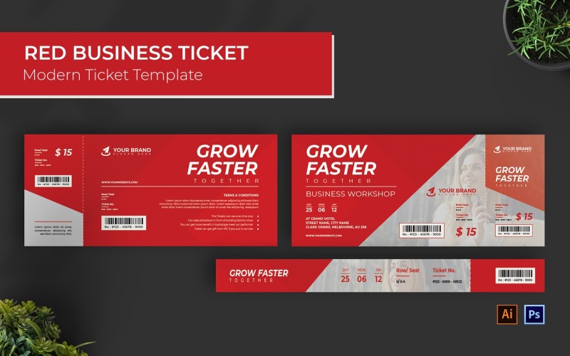 Red Business Workshop Ticket #188137 - TemplateMonster