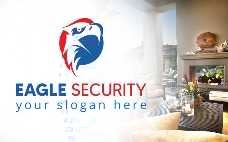 Eagle Security Logo Design Template #188394 - TemplateMonster