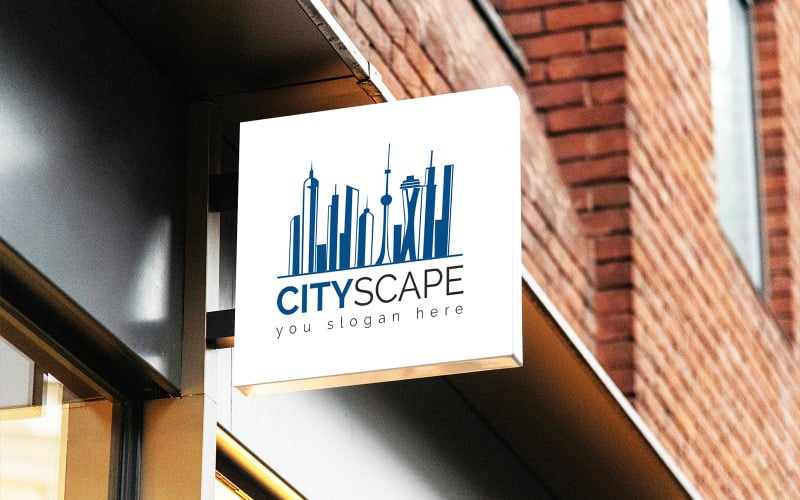 CityScape Logo Design Template #188641 - TemplateMonster