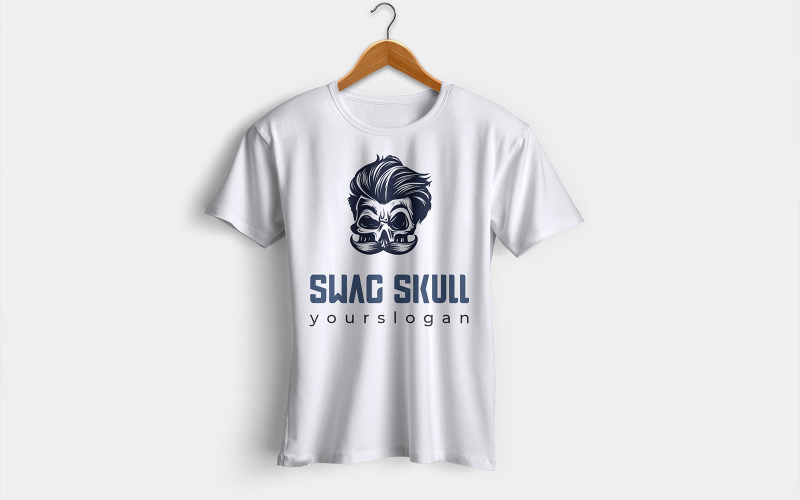 Swag Skull Logo Design Template #188632 - TemplateMonster