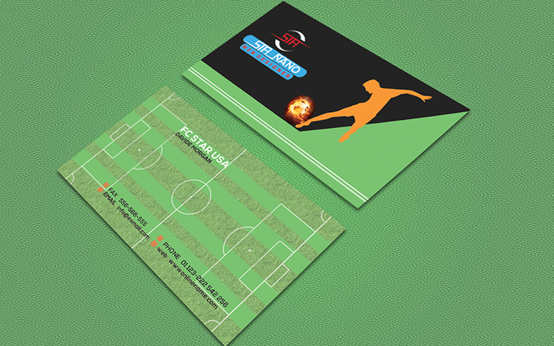 Sport Business Card so-110 #190056 - TemplateMonster