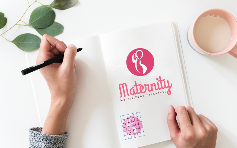 Maternity Logo Design Template #190187 - TemplateMonster
