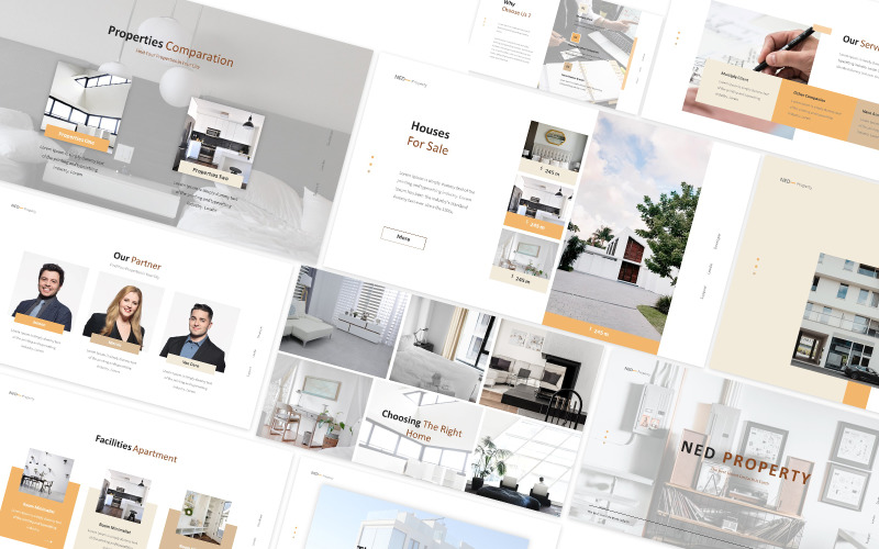 Property and Real Estate PowerPoint Templates | TemplateMonster