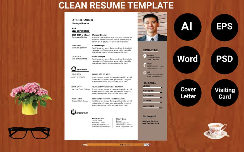 Urban Gomes Professional Resume Template - TemplateMonster