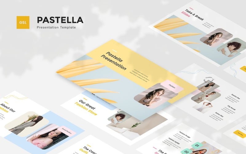 Pastella - Pastel Style Google Slides Template