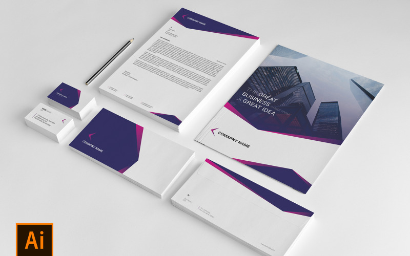 Great Idea Corporate Identity Template - TemplateMonster