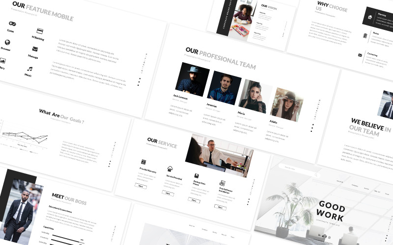Multipurpose Corporate Google Slide Template