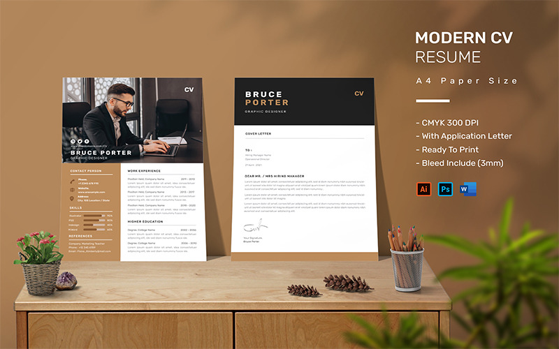 Jonathan Sam - CV Resume Template #192817 - TemplateMonster