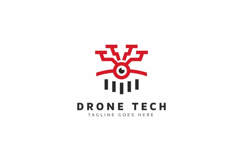 Drone Tech Vision Logo Template #192900 - TemplateMonster Drone Tech Vision Logo Template #192900 - TemplateMonster