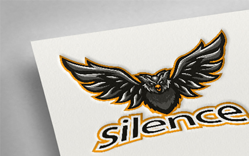 Flying Own Esport Logo Template #193016 - TemplateMonster