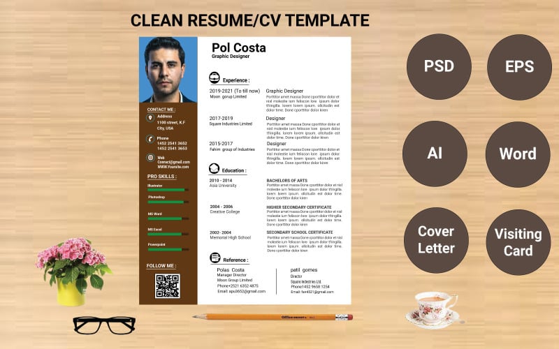 Urban Gomes Professional Resume Template - TemplateMonster