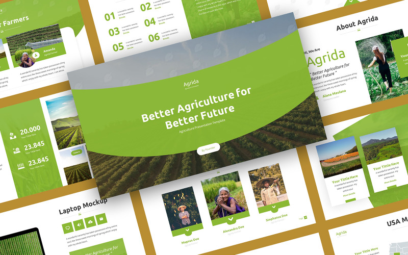 Agriculture PowerPoint Templates | TemplateMonster