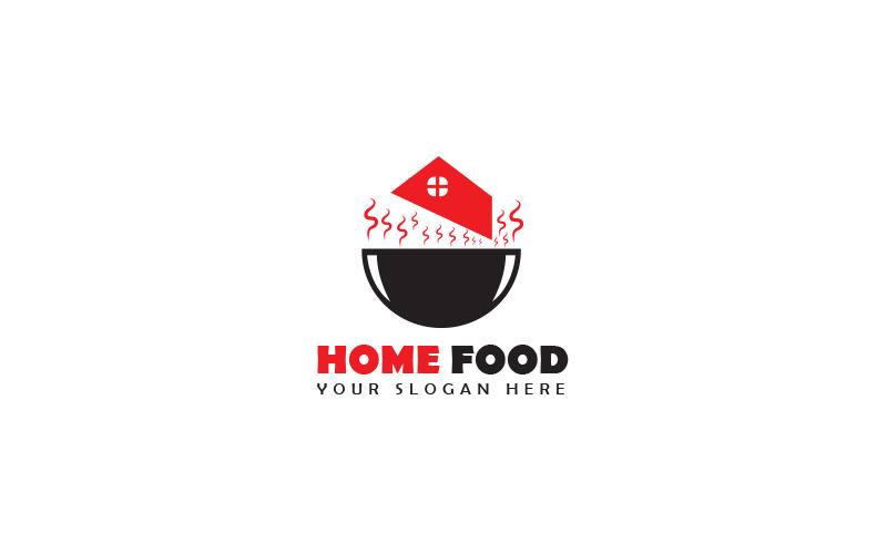 Home Food Logo Design Template #193558 - TemplateMonster