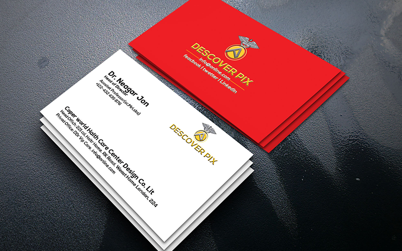 Doctors Visiting Card So-152 #194069 - TemplateMonster