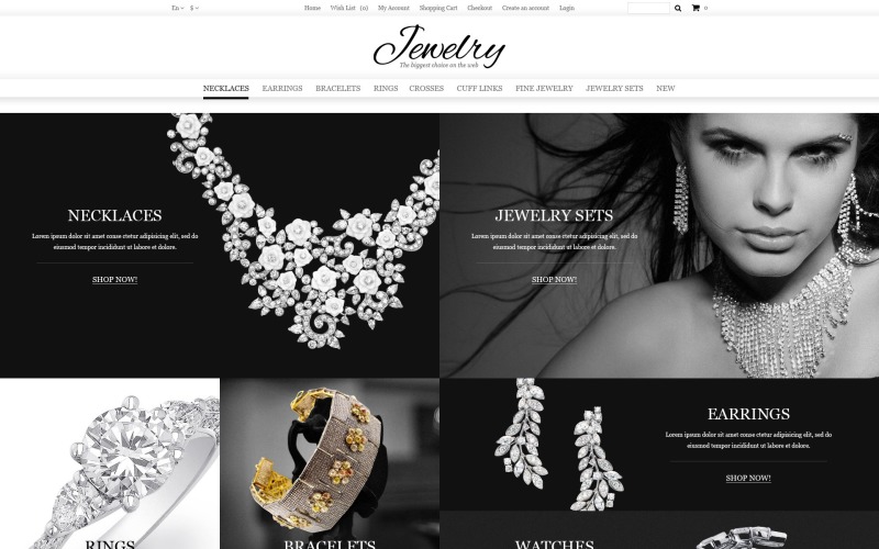 Free Bijouterie Responsive OpenCart Template