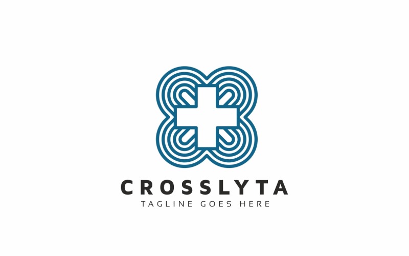 Cross Medical Logo Template #195119 - TemplateMonster