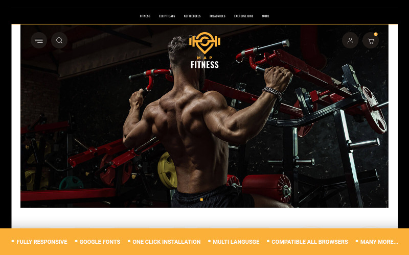 Gym Templates | TemplateMonster