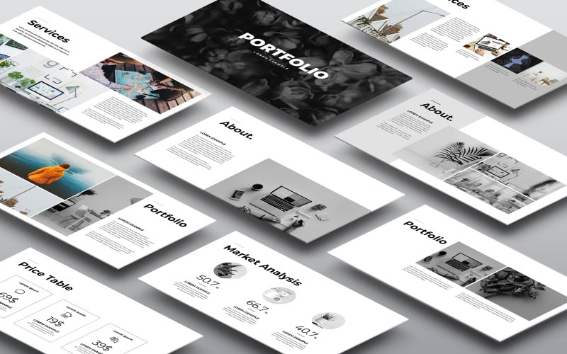 Business Portfolio Presentation Layout - TemplateMonster Business Portfolio Presentation Layout - TemplateMonster