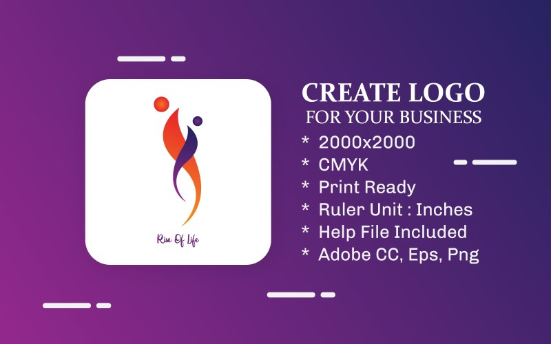 Modern Corporate Creative Logo Template - TemplateMonster