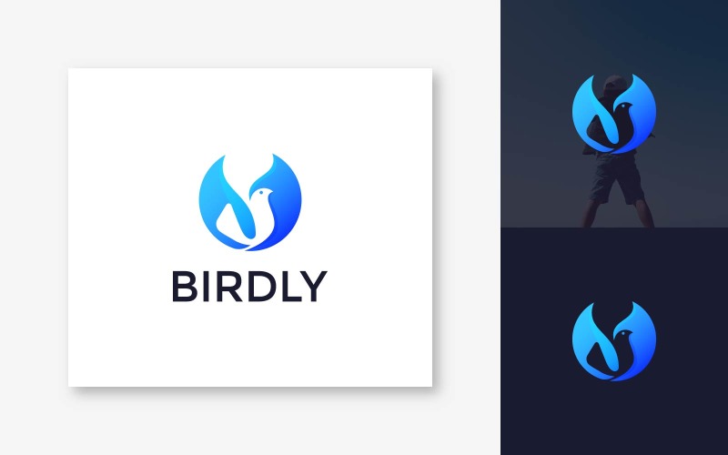 Birdly creative – Logo Template #200343 - TemplateMonster
