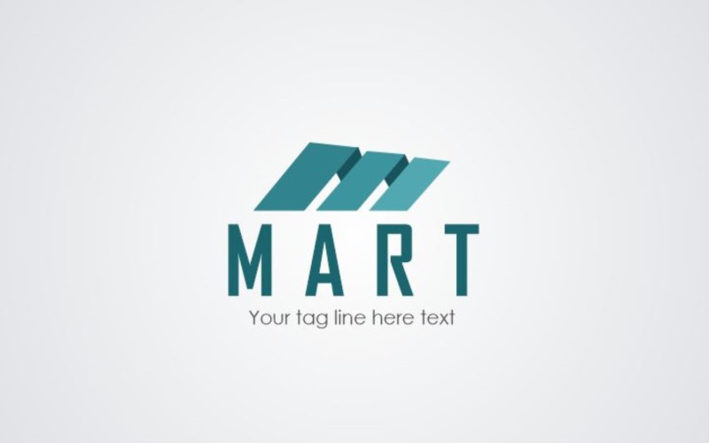 Modèle de conception de logo de marché - TemplateMonster