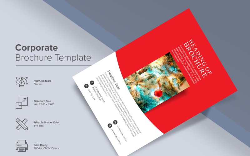 Gift Shop Brochure Template #202682 - TemplateMonster