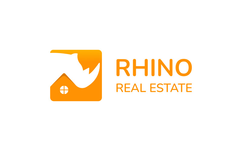 Rhino Real Estate Logo Template #202945 - TemplateMonster