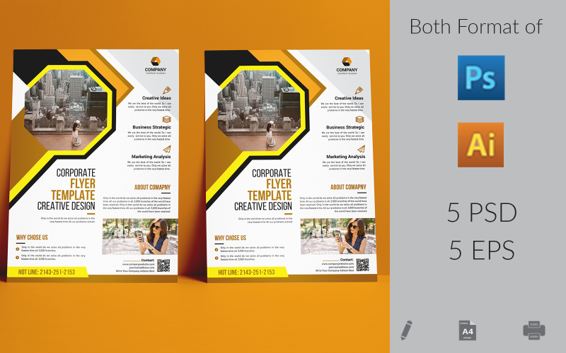 Business Introduction Flyer Template TemplateMonster