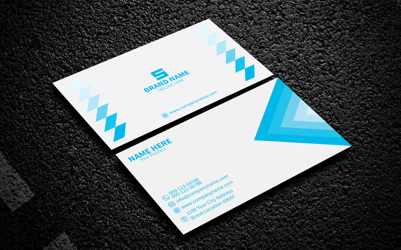 Business Card Template Volume 02 #205842 - TemplateMonster