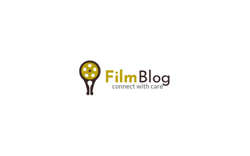 Film Blog Logo Design Template #207602 - TemplateMonster