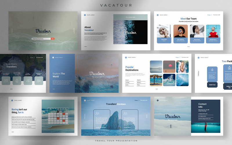 Plantillas de PowerPoint para agencias de viajes - Temas PPT y PPTX ...