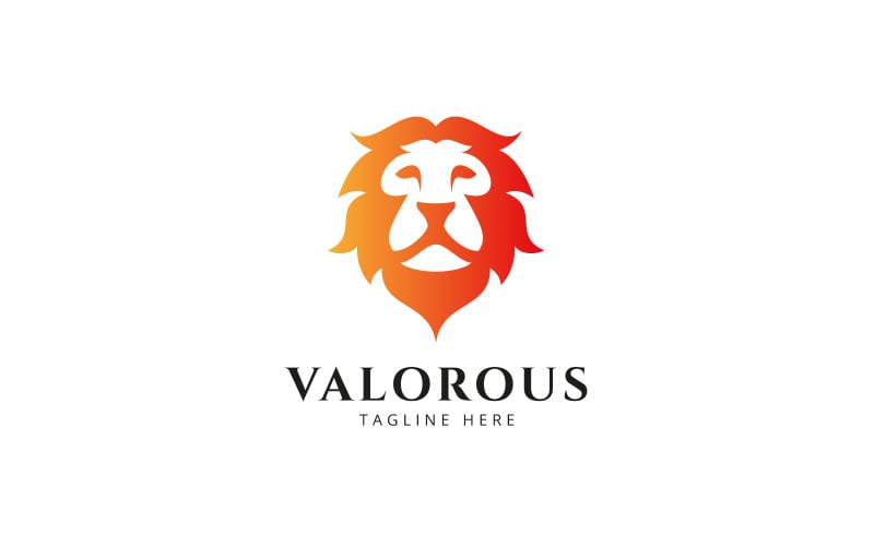 Valorous-Lion Logo Template #208199 - TemplateMonster