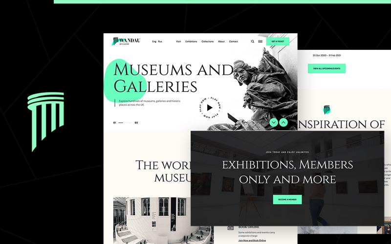 10+ Museum WordPress Themes - 2022`s Best WP Templates for Exhibition