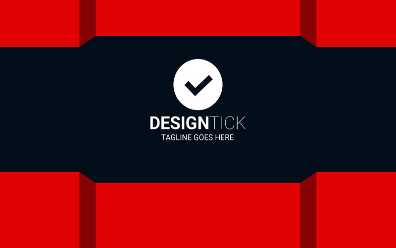 Red And Blue Business Card #209492 - TemplateMonster