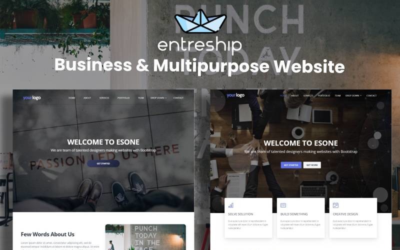 EsOne - Business & Multipurpose Landing Page Template EsOne - Business & Multipurpose Landing Page Template