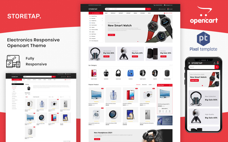 Foxeen - Multipurpose eCommerce OpenCart Theme