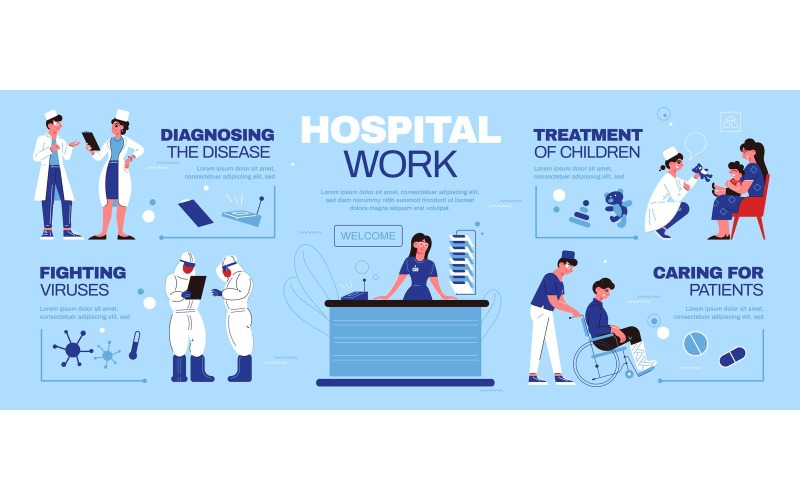 Hospital Medicine Infographics 201151820 Vector Illustration Concept