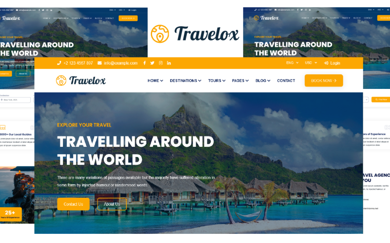 Travelox - Travel & Tour HTML5 Template - TemplateMonster