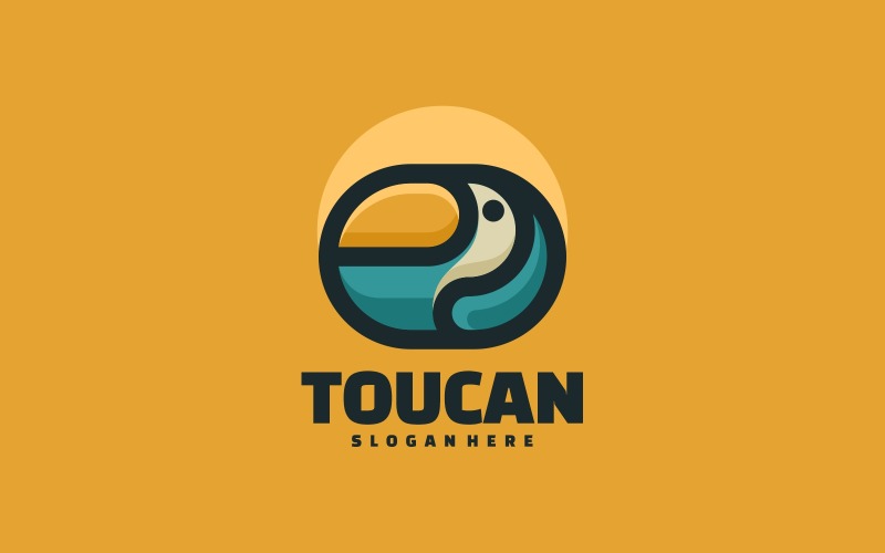 Tukan einfache Logo-Vorlage #215413 - TemplateMonster
