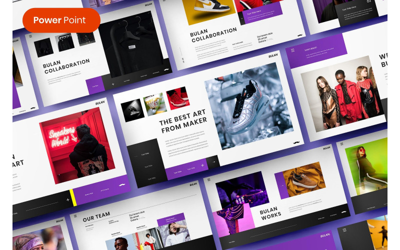 Bulan – Business PowerPoint Template - TemplateMonster