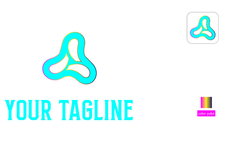 Cyan Logos - Premium Design | TemplateMonster