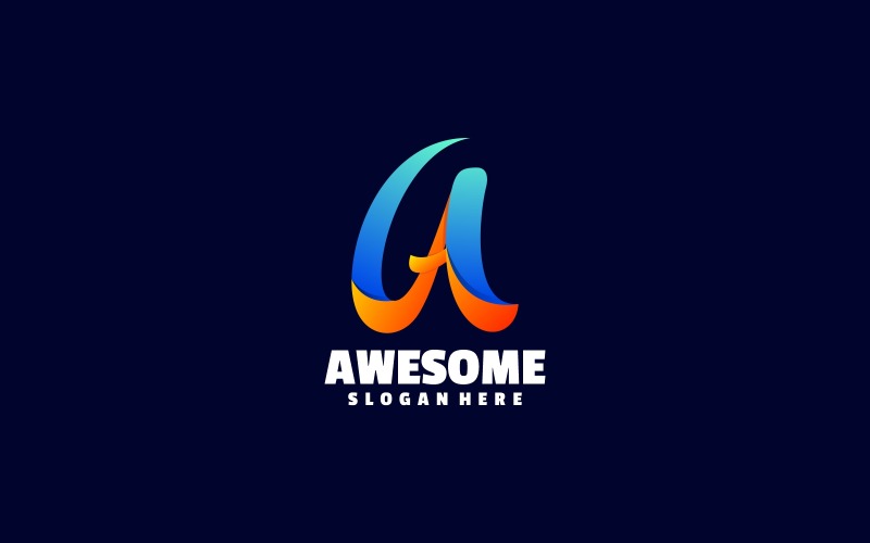 Letter A Colorful Logo Style #217693 - TemplateMonster