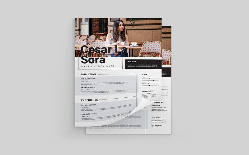 Tony Parker CV Resume Template #216315 - TemplateMonster