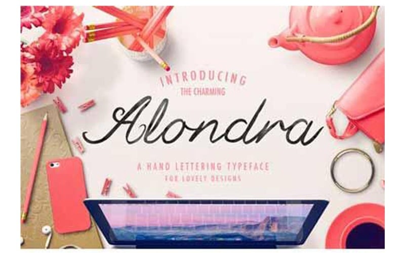 Alondra Font - Alondra Font #218868 - TemplateMonster