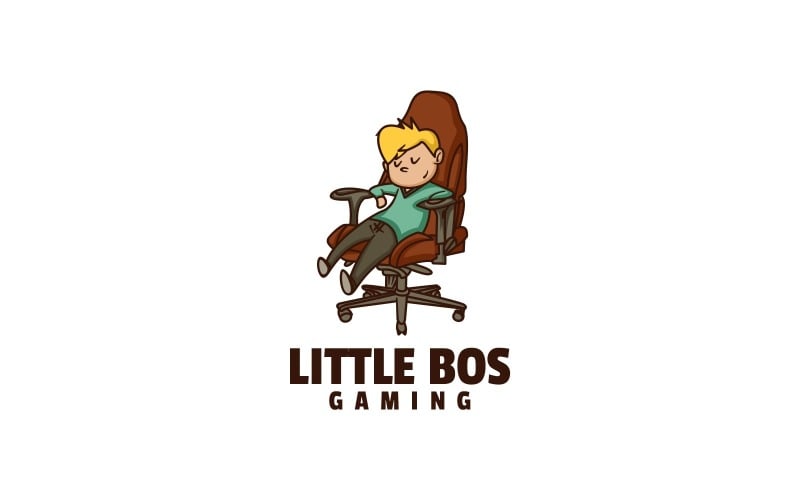 Little Boss Cartoon Logo Style #219780 - TemplateMonster