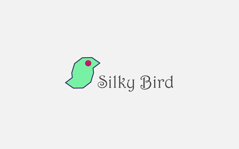 S+ Silky Bird Logo-Designvorlage #220579 - TemplateMonster