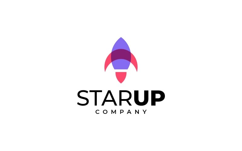 Star Up Simple Logo Template #222240 - TemplateMonster
